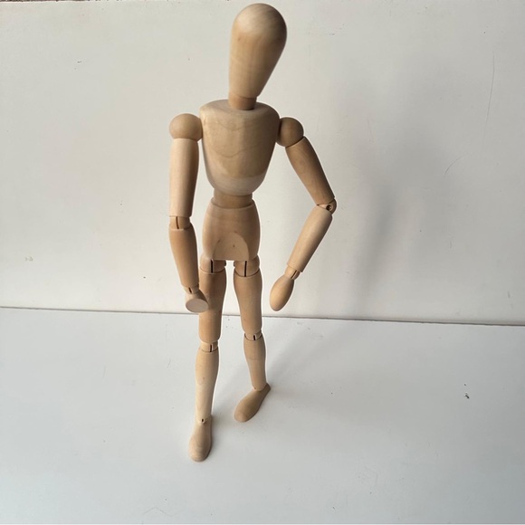 unbranded | Accents | Vintage Tan Standing Flexibleadjustable Miniature ...